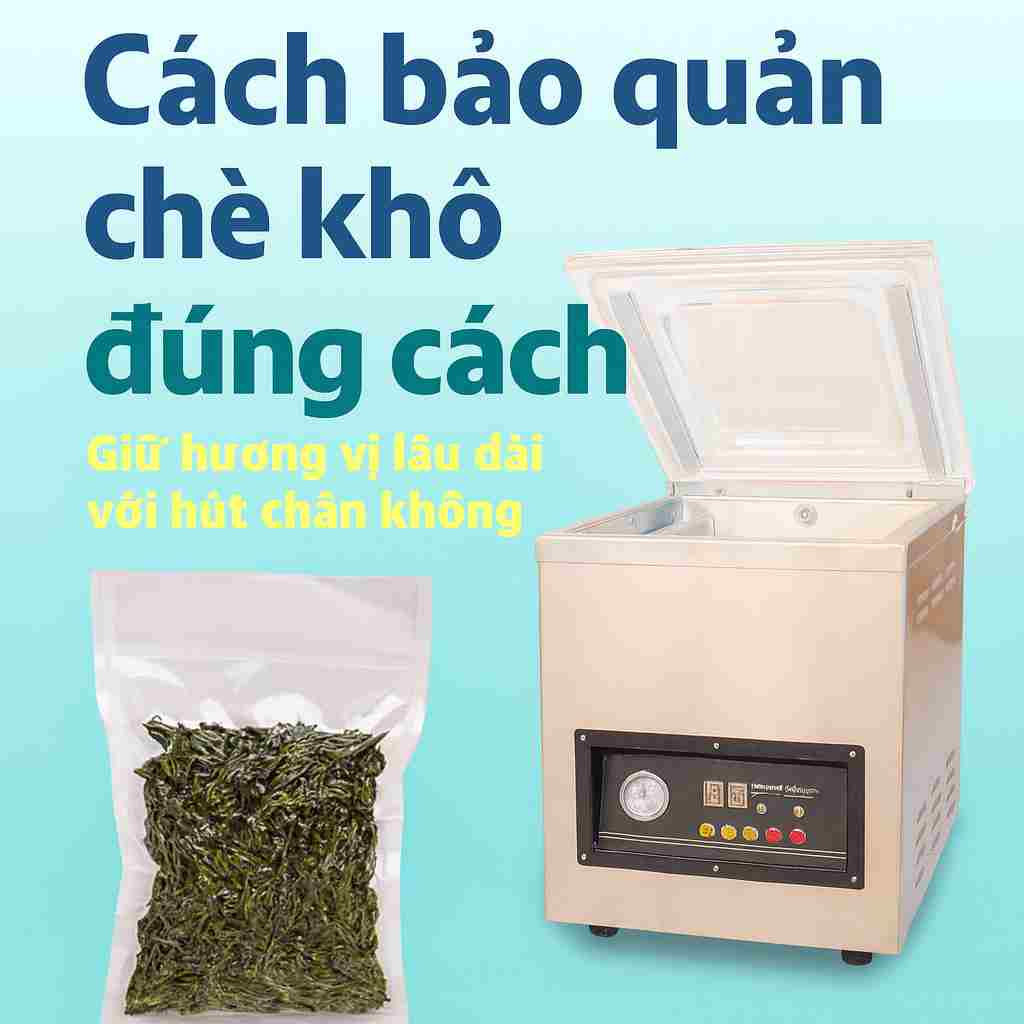 Cách Bảo Quản Chè Khô Đúng Cách | Giữ Hương Vị Lâu Dài Với Hút Chân Không